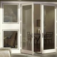 China Custom High Wind Resistance Double Glass Aluminum Alloy Casement Doors for Home Office for sale