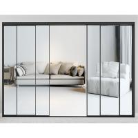 China Modern Simple Design Aluminum Narrow Frame Sliding Glass Door with Waterproof Feature for sale