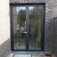 China Aluminum Casement Doors In Contemporary Modern Style For 1.4mm Wall Thickness for sale