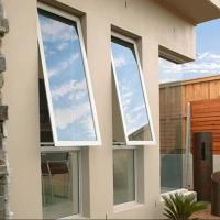 China Soundproof Top Hung Open Aluminium Windows with Wind Pressure Resistance Level 9 for sale