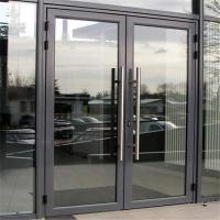 China Aluminum Casement Doors In Contemporary Modern Style For 1.4mm Wall Thickness for sale