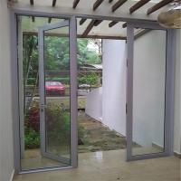 China Aluminum Casement Doors In Contemporary Modern Style For 1.4mm Wall Thickness for sale