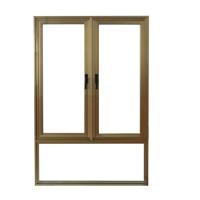 China Minimalist Broken Bridge Aluminum Casement Glass Doors for Custom Design Solutions for sale
