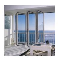 China Aluminium Alloy Bi-Fold Doors Perfect Addition to SKATE Hotel Residential Living Room for sale