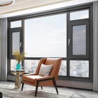 China Affordable Bedroom Casement Windows with Glass and 5 27A 55 9A 5 12A 5 Aluminum Alloy for sale