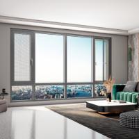 China Affordable Bedroom Casement Windows with Glass and 5 27A 55 9A 5 12A 5 Aluminum Alloy for sale