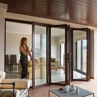 China Aluminum Sliding Door with Advanced Panoramic Double Glaze and Hidden Sash Design for sale
