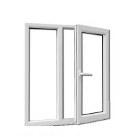 China Custom Design Broken Bridge Aluminum Casement Glass Doors with 1.4mm Wall Thickness for sale