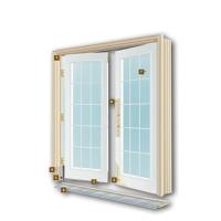 China Custom Design Broken Bridge Aluminum Casement Glass Doors with 1.4mm Wall Thickness for sale