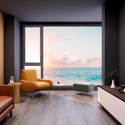 China Canadian Standard Mass Production Thermal Break Aluminum Casement Windows with Material for sale