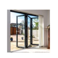 China Aluminum Alloy Black Thick Frame Sliding Door for Residential Double Glazing by SKATE for sale