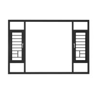 China 5 27A 55 9A 5 12A 5 Glass Aluminium Casement Windows for Customized Product Development for sale