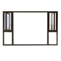 China 5 27A 55 9A 5 12A 5 Glass Aluminium Casement Windows for Customized Product Development for sale