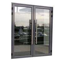 China Customizable Seamless Glass Doors For Commercial Buildings Hotels And Offices for sale