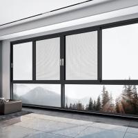 China Modern Design Aluminum Double Layer Soundproof Sliding Windows for Weather Resistance for sale