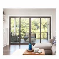China Minimalist Design Style Super Large High Precision Aluminum Alloy Lift Sliding Door for sale