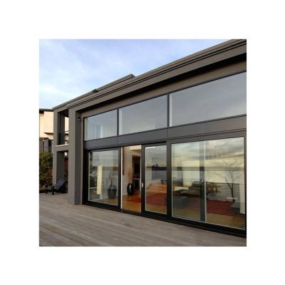 China Thermal Break Aluminium Alloy Double Glazing Sliding Door for Soundproofing and Lift for sale
