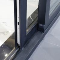China Thermal Break Aluminium Alloy Double Glazing Sliding Door for Soundproofing and Lift for sale
