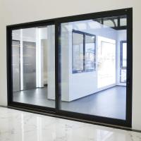 China Thermal Break Aluminium Alloy Double Glazing Sliding Door for Soundproofing and Lift for sale