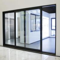 China Thermal Break Aluminium Alloy Double Glazing Sliding Door for Soundproofing and Lift for sale