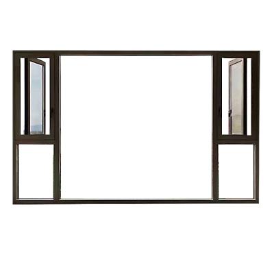 China Customize Aluminium Modern Casement Windows for Bedroom Furniture Contracting Project for sale