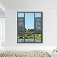 China Customize Aluminium Modern Casement Windows for Bedroom Furniture Contracting Project for sale