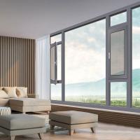 China Customize Aluminium Modern Casement Windows for Bedroom Furniture Contracting Project for sale
