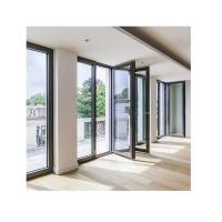 China Custom Villa House Office Modern Fence Design Waterproof Aluminum Casement Door for sale