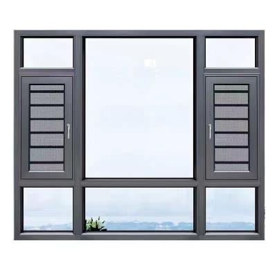 China 8-way Seal Aluminum Casement Windows for Modern Design and High Durability at Affordable for sale