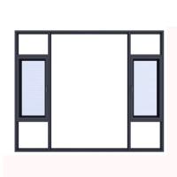 China 8-way Seal Aluminum Casement Windows for Modern Design and High Durability at Affordable for sale