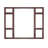 China Double Layer Casement Windows with 5 27A 55 9A 5 12A 5 Glass and Level 8 Air Tightness for sale