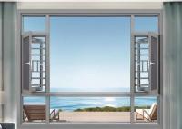 China Double Layer Casement Windows with 5 27A 55 9A 5 12A 5 Glass and Level 8 Air Tightness for sale