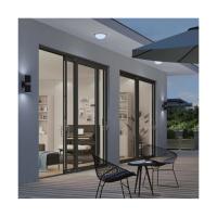 China Rolling Pull Aluminum Sliding Glass Door for Modernized Narrow Frame Interior Showers for sale