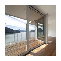 China Rolling Pull Aluminum Sliding Glass Door for Modernized Narrow Frame Interior Showers for sale
