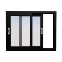 China 8-way Seal Aluminum Sliding Windows Ideal for Soundproofing in Living Housing Project for sale