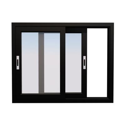China 8-way Seal Aluminum Sliding Windows Ideal for Soundproofing in Living Housing Project for sale