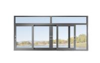 China 8-way Seal Aluminum Sliding Windows Ideal for Soundproofing in Living Housing Project for sale