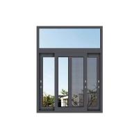China Customized Level 8 Air Tightness Thermal Break Aluminium Horizontal Sliding Windows for sale