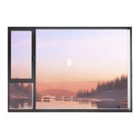 China Modern Residential Aluminum Casement Windows with 8-Way Seal and 304 Stainless Steel Mesh for sale