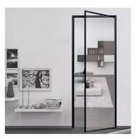 China Custom Design Thermal Break Aluminum Casement Glass Doors with Triplex Glass Upgrade for sale