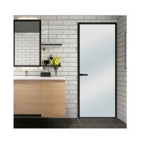 China Custom Design Thermal Break Aluminum Casement Glass Doors with Triplex Glass Upgrade for sale