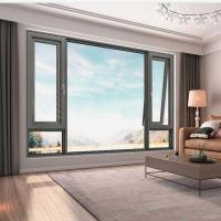 China European Modern Style Casement Windows Level 6 Water Tightness and Soundproof Function for sale
