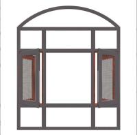 China Hanging Curtain Type Broken Bridge Aluminum Casement Windows for Glass 5 27A 55 9A 5 12A 5 for sale