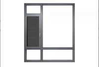China Hanging Curtain Type Broken Bridge Aluminum Casement Windows for Glass 5 27A 55 9A 5 12A 5 for sale
