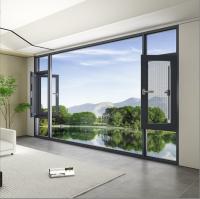 China Hanging Curtain Type Broken Bridge Aluminum Casement Windows for Glass 5 27A 55 9A 5 12A 5 for sale