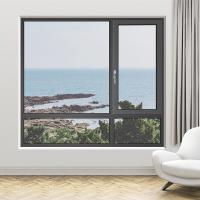 China Hanging Curtain Type Broken Bridge Aluminum Casement Windows for Glass 5 27A 55 9A 5 12A 5 for sale