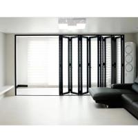China Thermal-Break Aluminium Alloy Bi-Fold Doors with Finished Surface in Optional Colour for sale