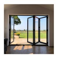 China Thermal-Break Aluminium Alloy Bi-Fold Doors with Finished Surface in Optional Colour for sale