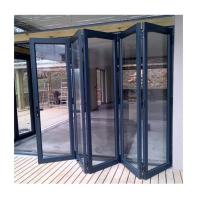 China Thermal-Break Aluminium Alloy Bi-Fold Doors with Finished Surface in Optional Colour for sale