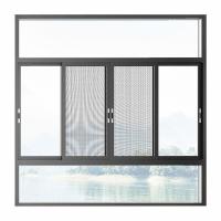 China Australian Standard Aluminum Sliding Window with Mosquito Net Modern Design for sale